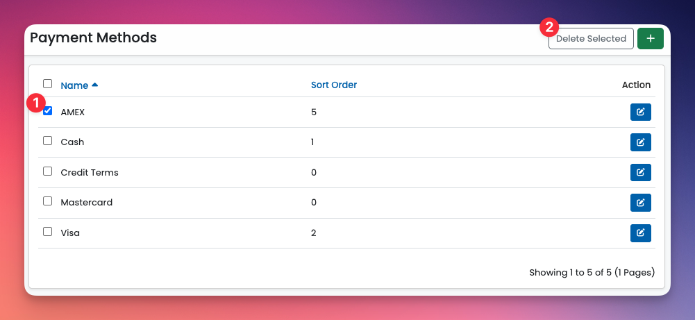 Payment Methods – Equotix Help Desk